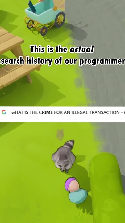 Yes, these are ACTUAL searches made while making our game #chaos #gamedev #raccoon #games # ...