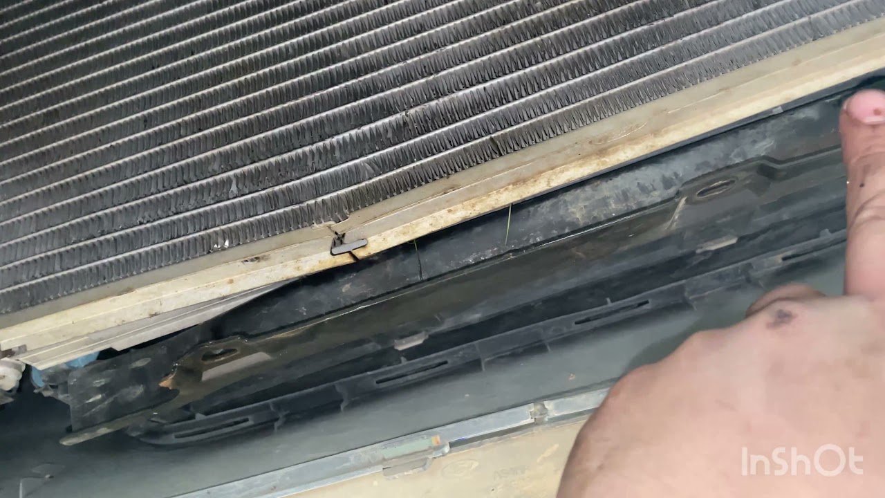 Ford Transit radiator replacement - YouTube