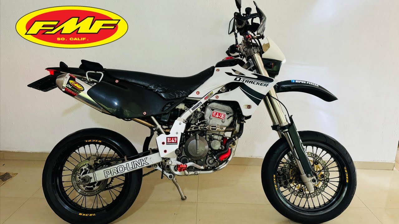 Kawasaki D - Tracker 250 Exhaust sound | Powered by FmF | - YouTube