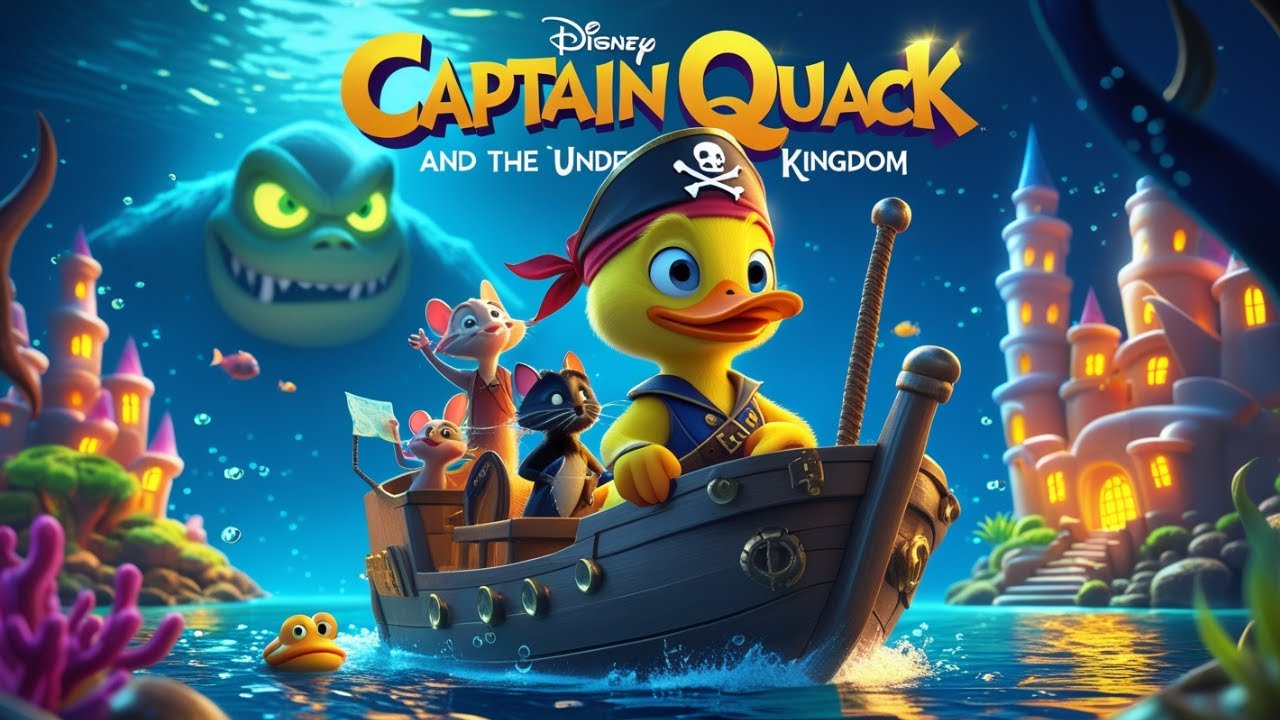 Captain Quack and the Underwater Kingdom #movie #animation#cartoon # ...
