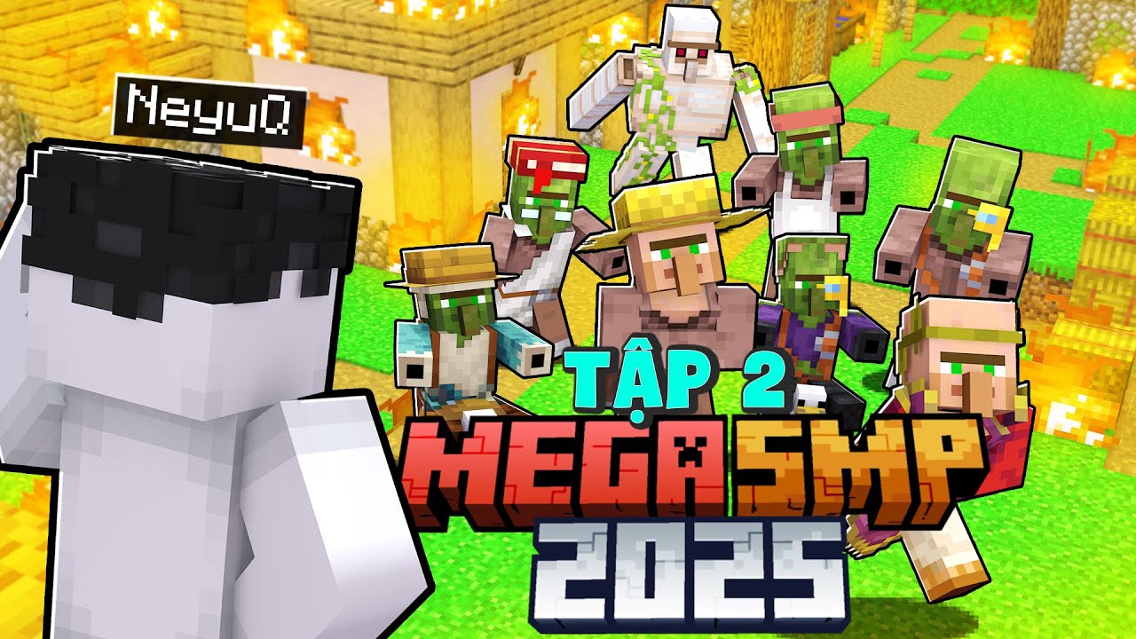 Minecraft Mega SMP 2025 Tập 2: Khu Tự Trị Bất Ổn!! - YouTube