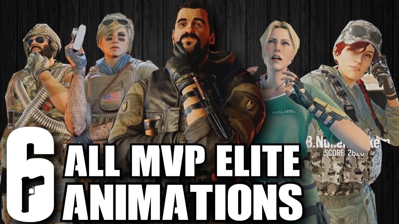 All 28 Elite Outfits In R6 - Two Missing - YouTube