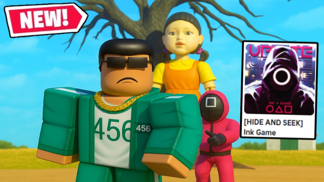 SURVIVING ROBLOX SQUID GAMES 3.. (Ink Game) - YouTube