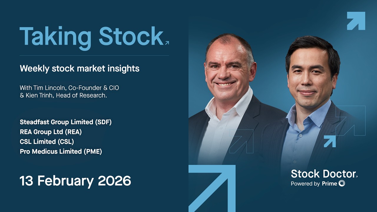 Taking Stock Weekly Insights 13 February 2026 - YouTube