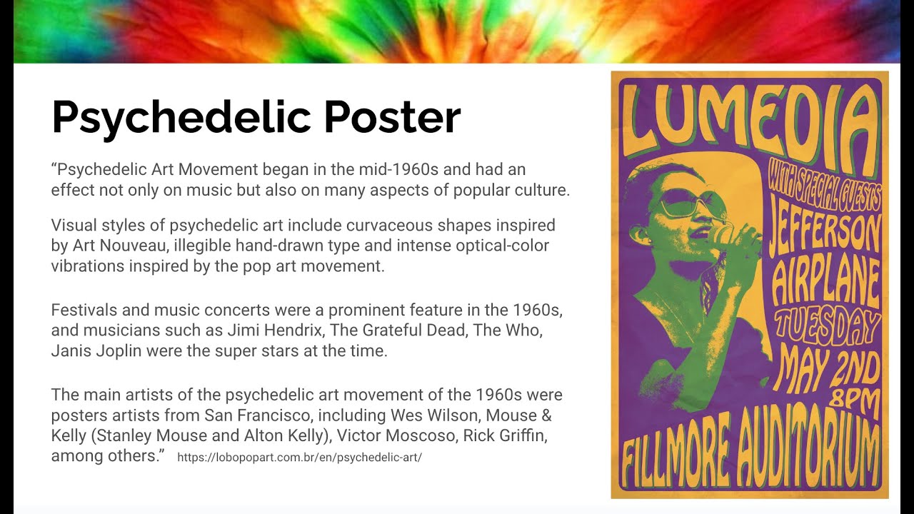 Psychedellic Poster Tutorial Part 1 - YouTube