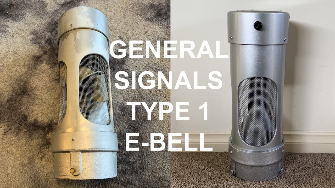 General Signals Type 1 Electronic Bell Restoration - YouTube