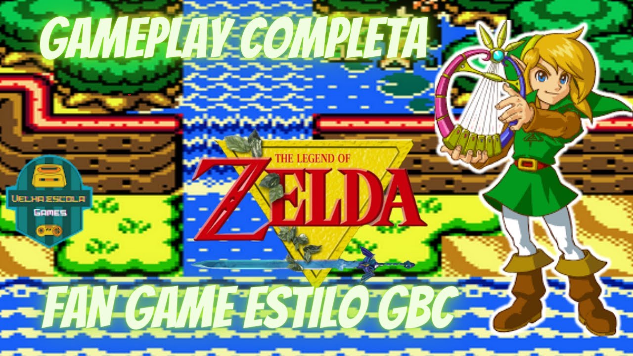 Legend of Zelda GBC (PC) Fan Game/Gameplay Completa/Detonado com todos ...