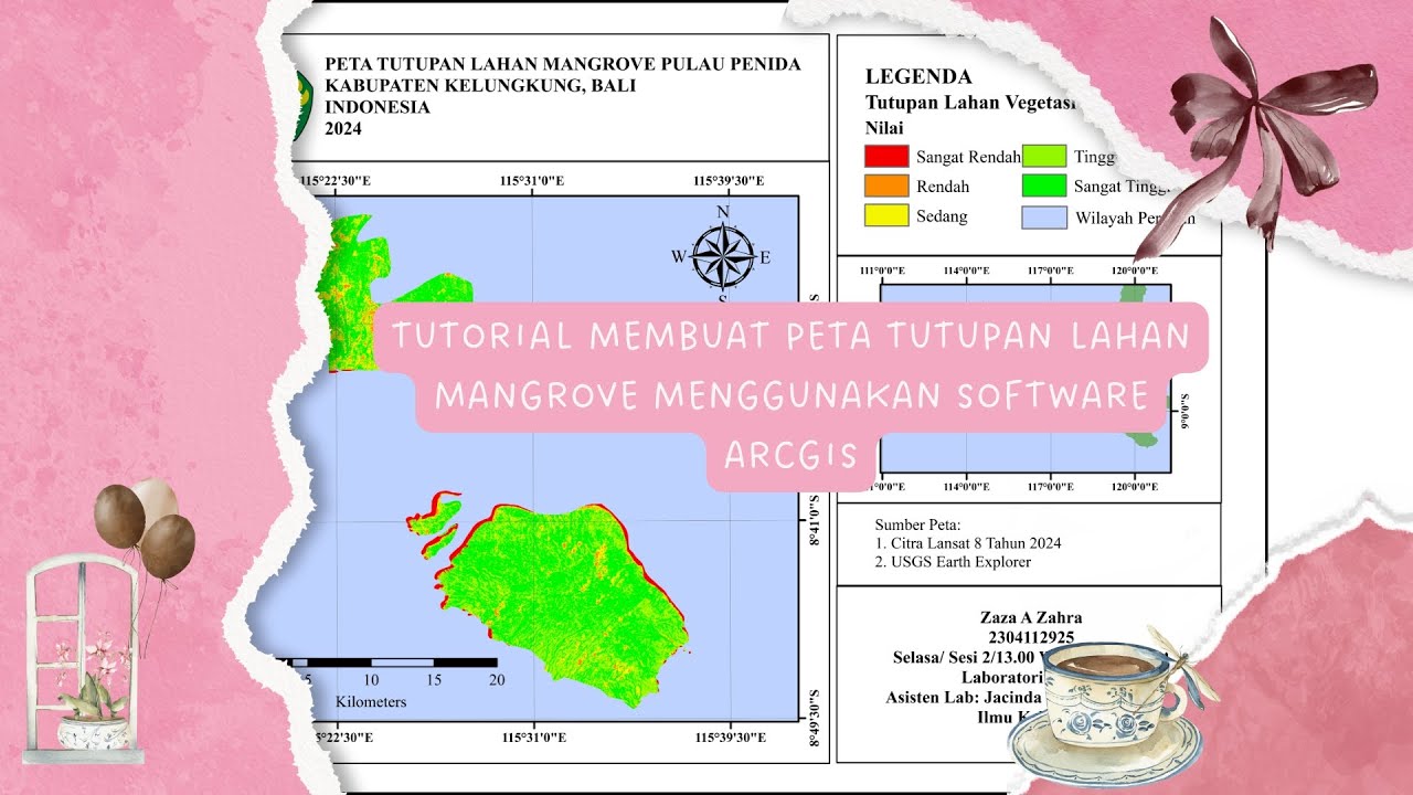 Video Tutorial Cara Membuat Peta Tutupan Lahan Mangrove dengan ...