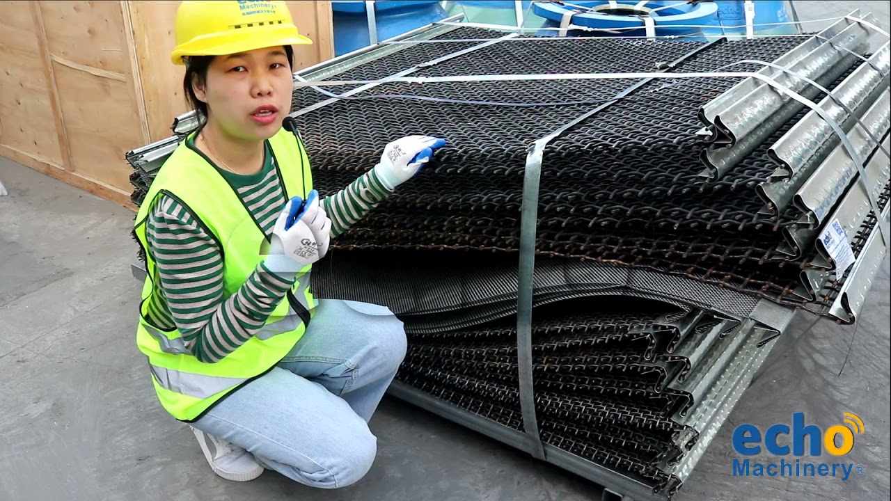 sand seiving mesh,screen mesh wire mesh for aggregate screening - YouTube