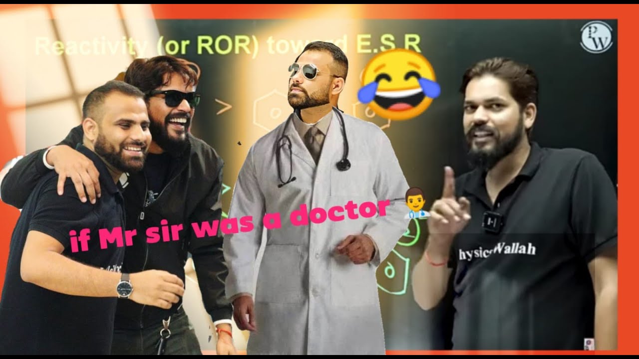what if #mr sir was a doctor?😱😂🧑‍⚕️🥼🩺 💉 #mr sir #pankaj_sir - YouTube