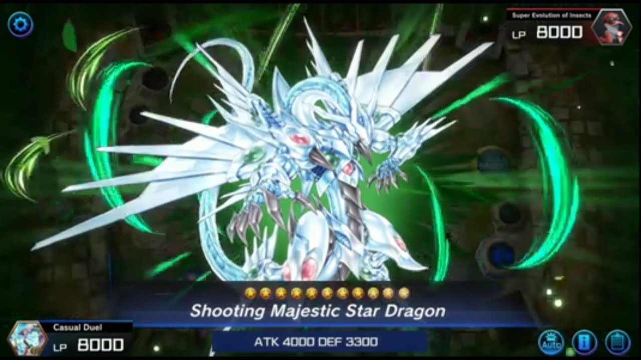 How to Synchro Summon Cosmic Blazar Dragon, Shooting Majestic Star ...