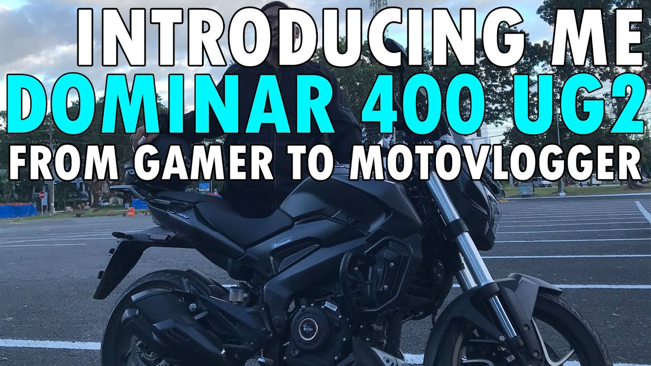FROM GAMER TO MOTOVLOGGER | ARTIST DAY | INTRODUCING ME | DOMINAR 400 ...