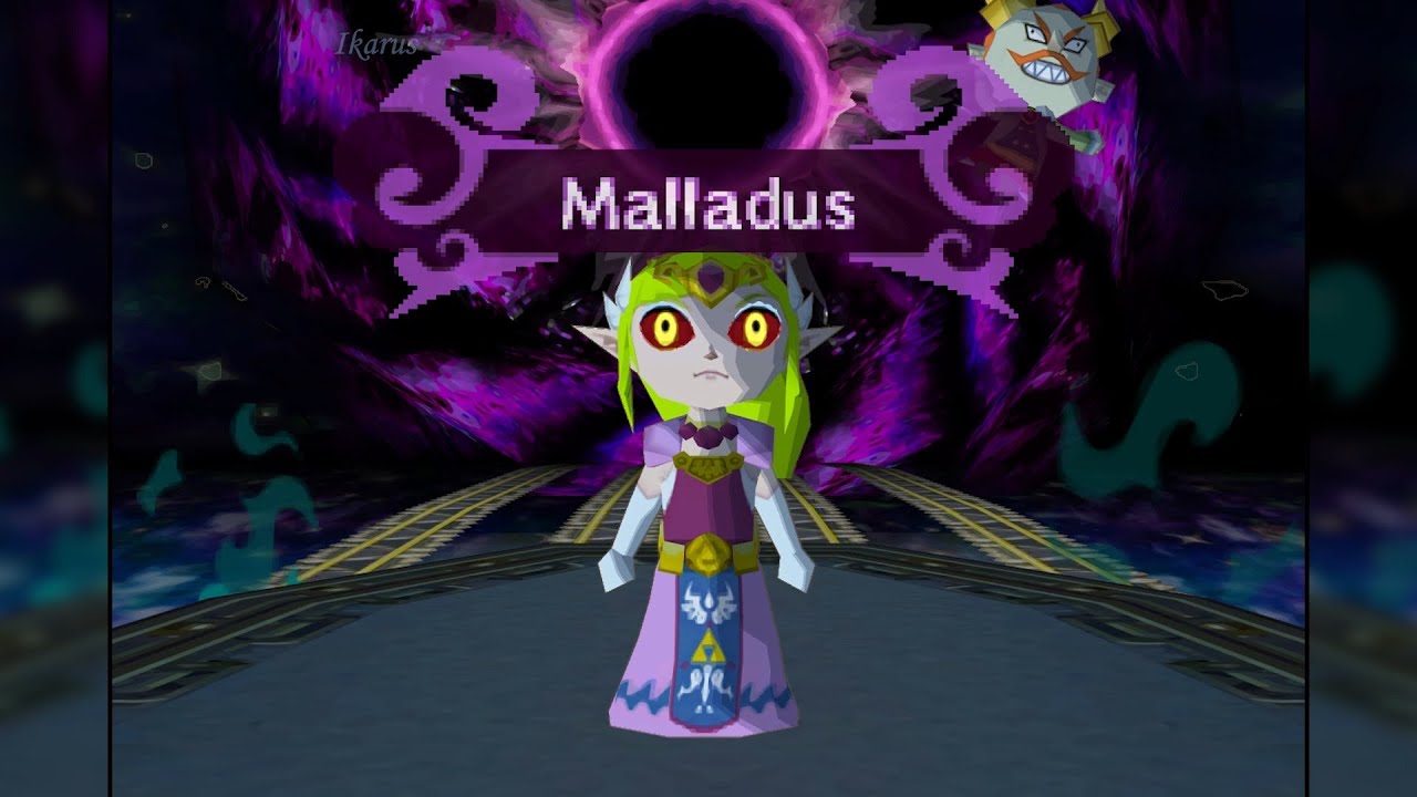 Zelda: Spirit Tracks - Final Boss Malladus & Ending Credits [Upscaled ...