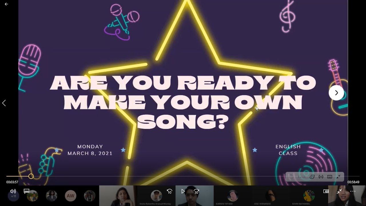 Group 2 Team Teaching - Unit 3 Meeting 2, Teaching about Song - YouTube