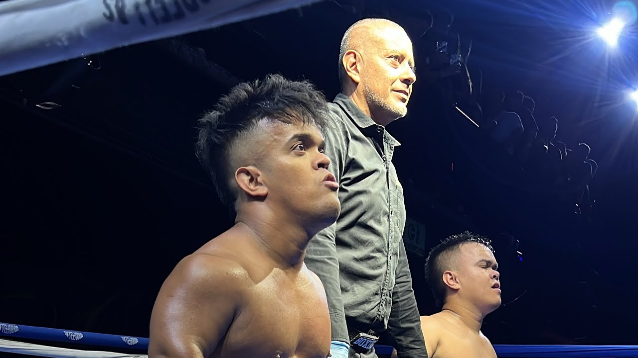 Fui por primera vez a ver un combate de boxeo de ENANOS, o mejor dicho ...