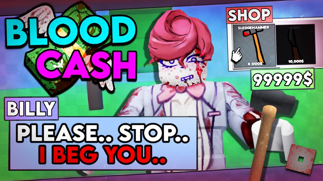 Blood Cash - ALL ENDINGS [Full Walkthrough] - Roblox - YouTube