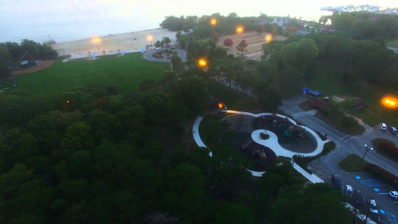 Windward Beach Park at Sunset - YouTube