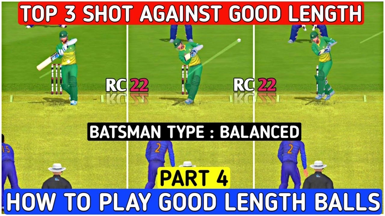 𝐑𝐂 𝟐𝟐 𝐓𝐨𝐩 𝟑 𝐒𝐡𝐨𝐭 𝐟𝐨𝐫 𝐆𝐨𝐨𝐝 𝐥𝐞𝐧𝐠𝐭𝐡 🤯🏏||𝐇𝐨𝐰 𝐓𝐨 𝐏𝐥𝐚𝐲 𝐆𝐨𝐨𝐝 𝐋𝐞𝐧𝐠𝐭𝐡 𝐁𝐚𝐥𝐥 𝐢𝐧 ...