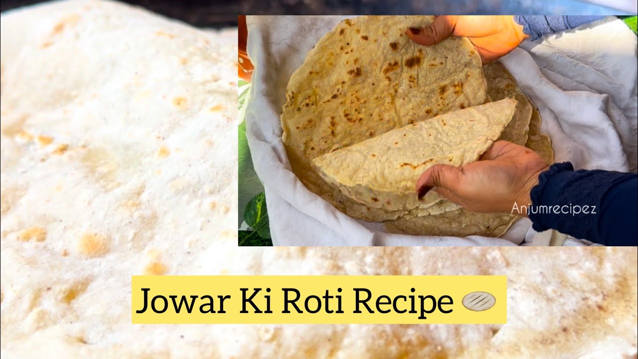 Authentic Karnataka-Style Jowar Roti Recipe | Soft & Healthy Millet ...