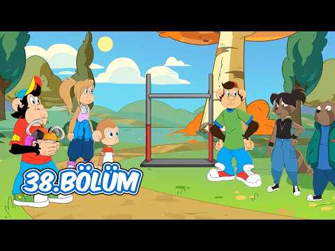Efsane Maymunlar Çizgi Filmi | Atletizm Turnuvası | 38. Bölüm