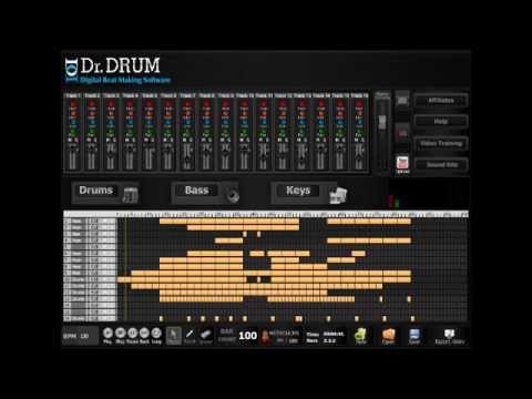 dr drum beat maker online demo - YouTube
