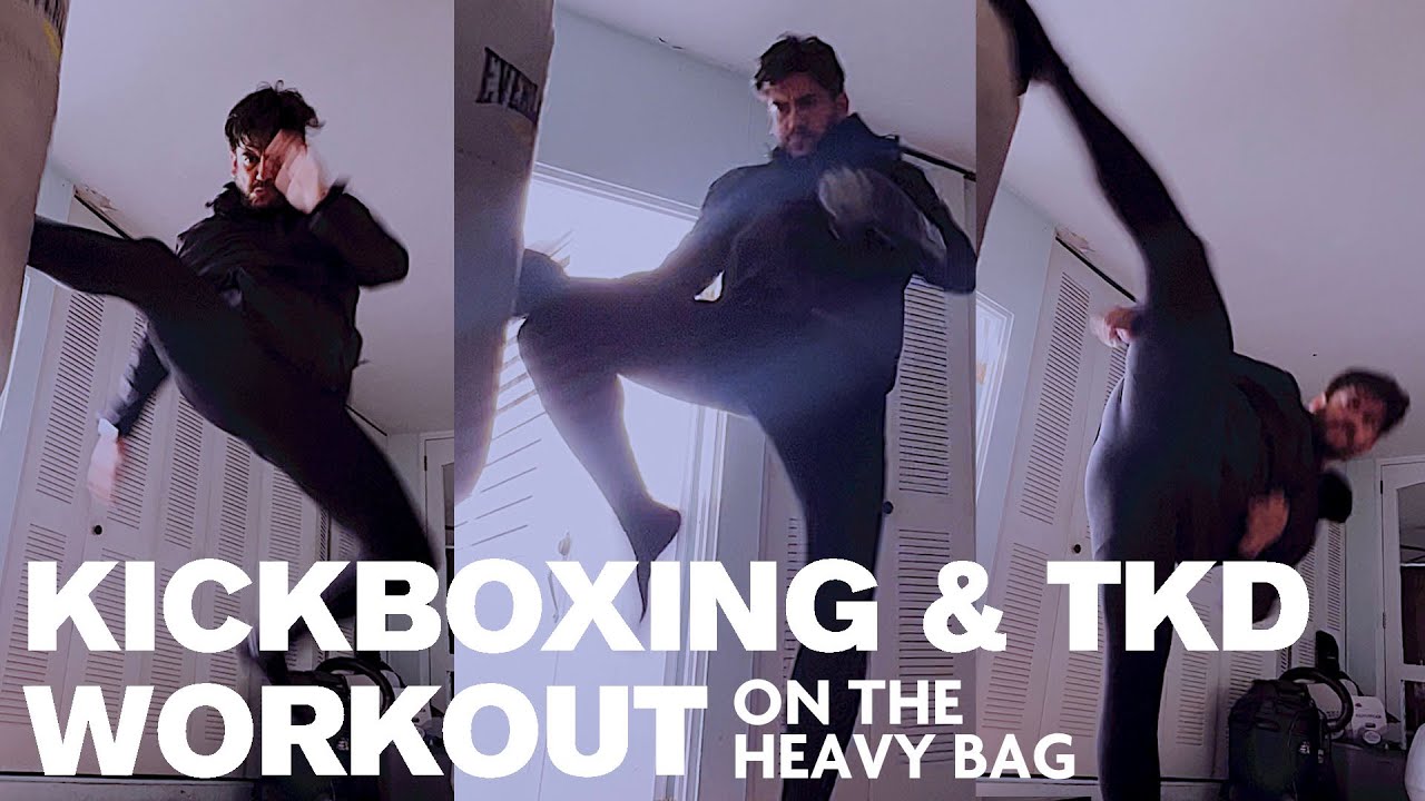 Kickboxing & TKD Workout - YouTube