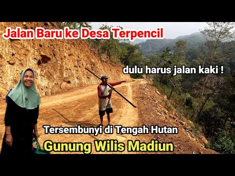 Desa Terpencil Dulu Terisolir di Tengah Hutan Gunung Wilis Madiun