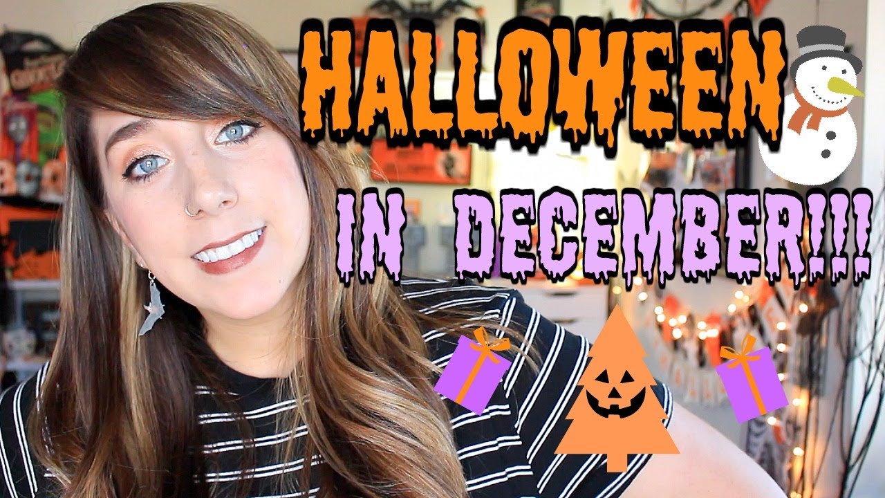 HALLOWEEN IN DECEMBER!!!! - YouTube