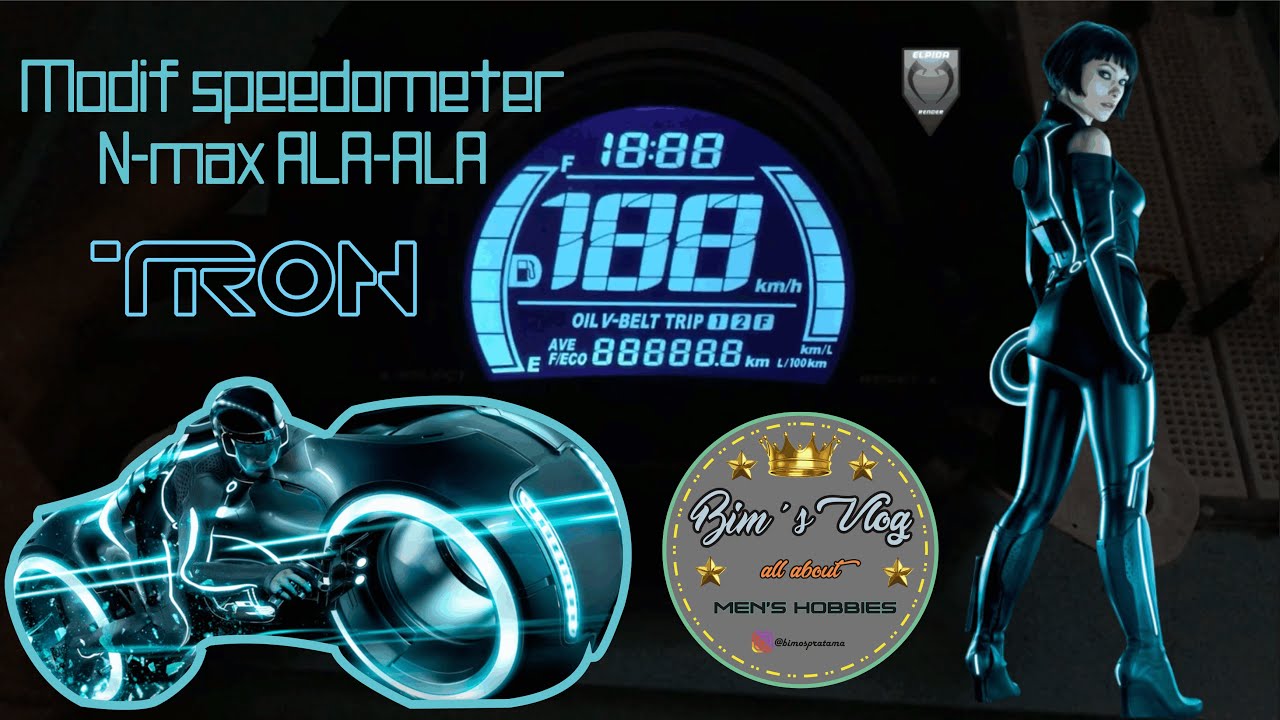 Tutorial cara custom speedometer NMAX ( Modif backlight + Negatif ...
