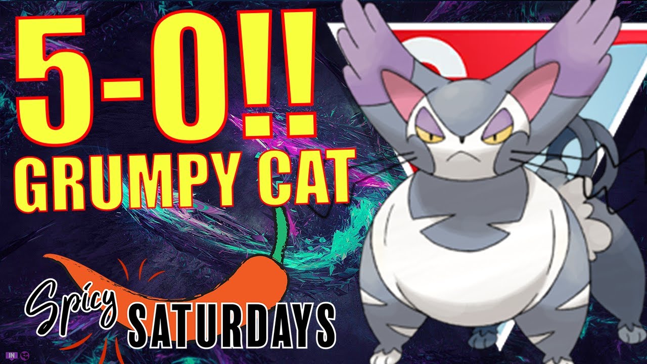 *PURUGLY* THE GRUMPY CAT GOES 5-0 IN POKÉMON GO BATTLE LEAGUE!! - YouTube