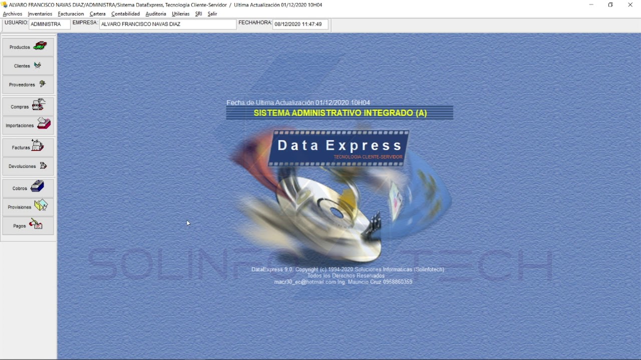 Contabilidad / Sistema Data Express - YouTube