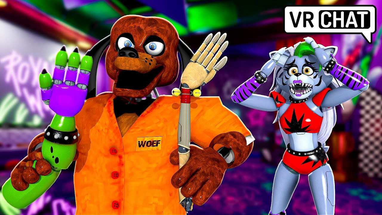 NEW MEGA PIZZAPLEX Security Guard is an IMPOSTER?! In VRCHAT - YouTube