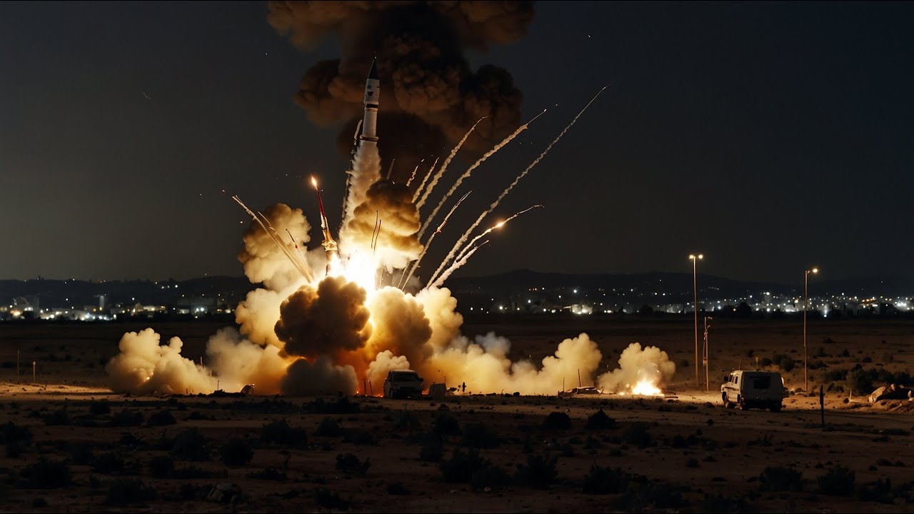 Tel Aviv Bombarded by Thousands of M90 Rockets: Largest Attack on ...
