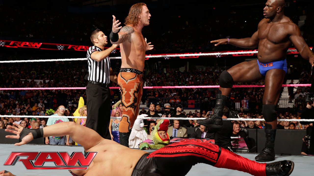 Los Matadores vs. Slater-Gator: Raw, Sept. 29, 2014 - YouTube
