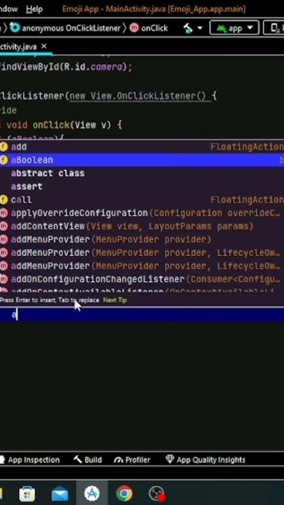 Floating Action Button in Android Studio #floating #action #android #androidstudio - YouTube