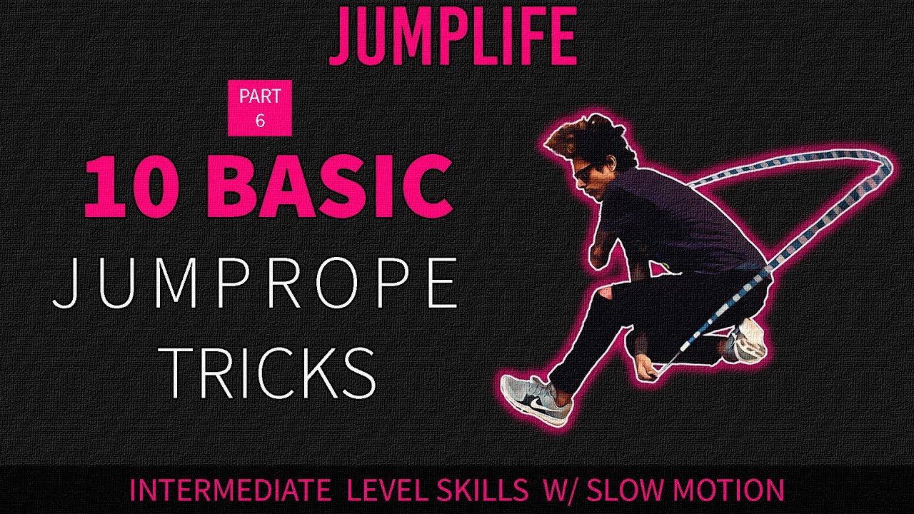 BEGINNING/INTERMEDIATE LEVEL JUMP ROPE TRICK Part 6 - YouTube