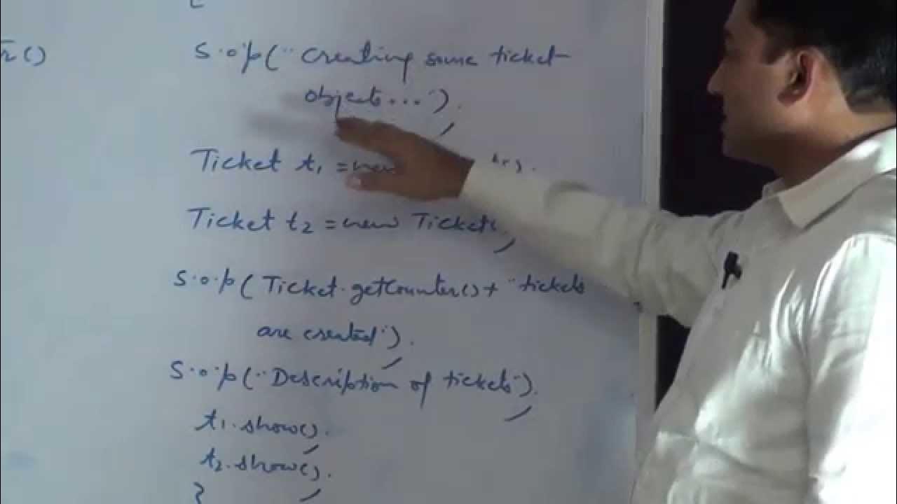 Classes and objects part 10 - YouTube