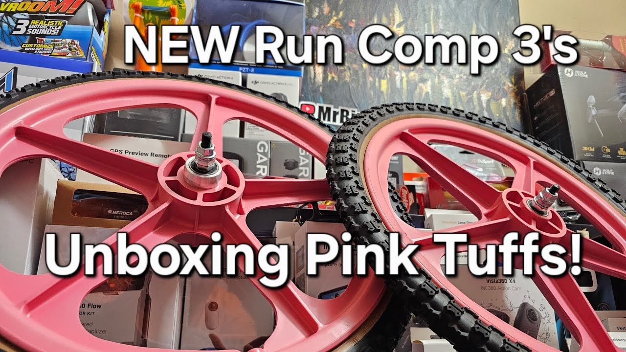 Pink Skyway Tuffs unboxing + New Comp 3's This is What you GET! - YouTube