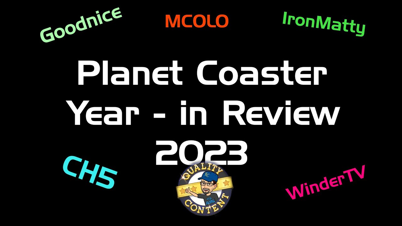 Planet Coaster - Year in Review! 2023 - YouTube
