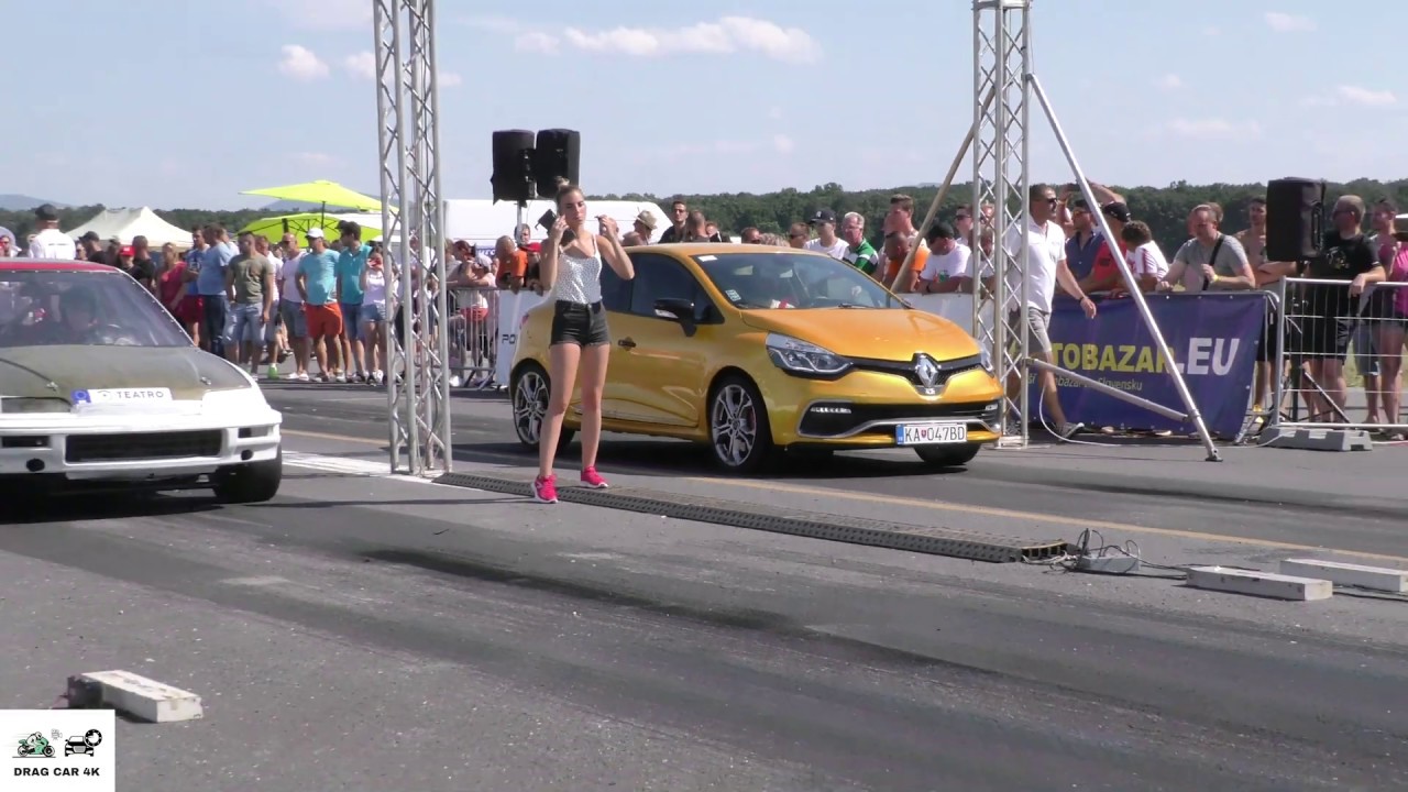 Renault Clio RS vs Honda drag car 🚦🚗 drag race - zrychlenie ...