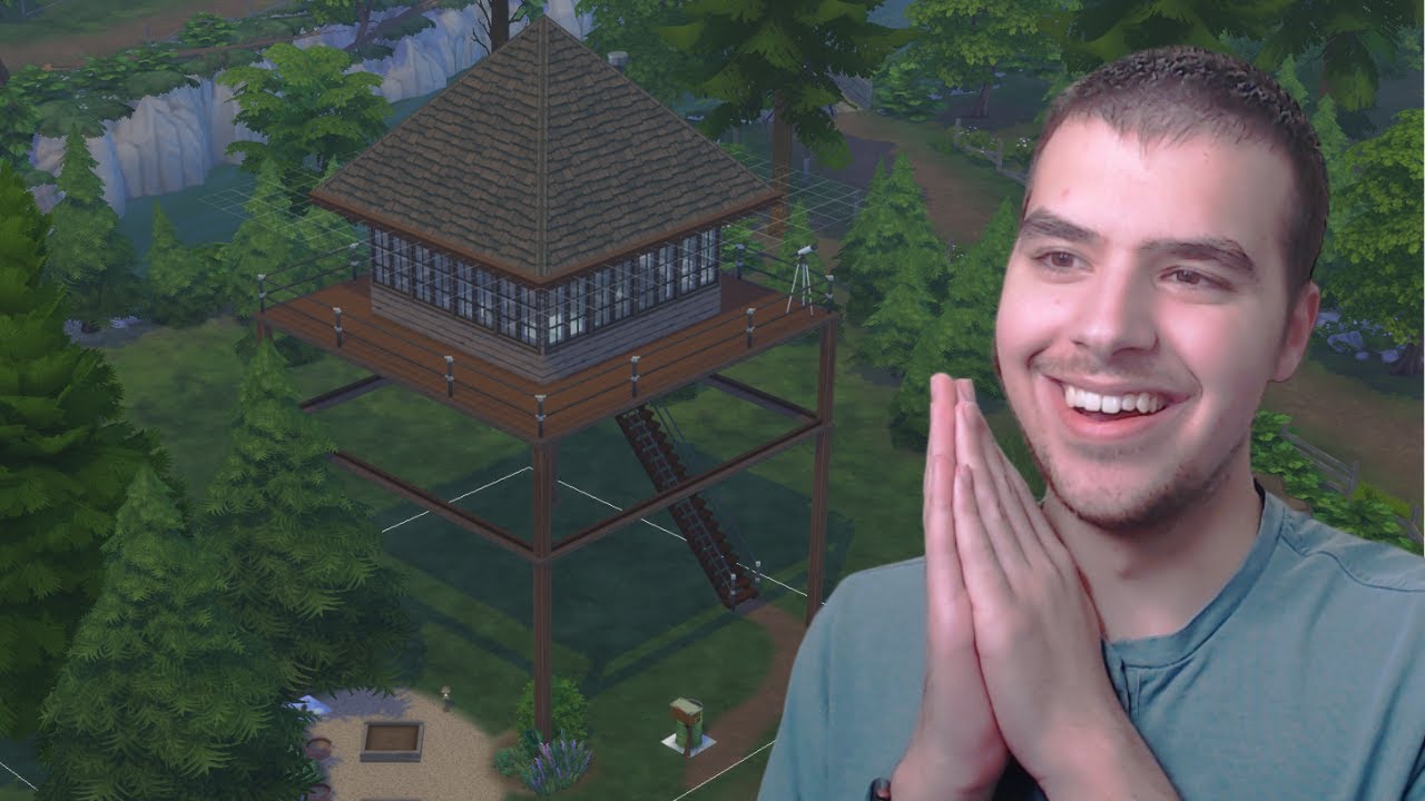 Moonwood Mill Fire Watch Tower | Sims 4 - YouTube