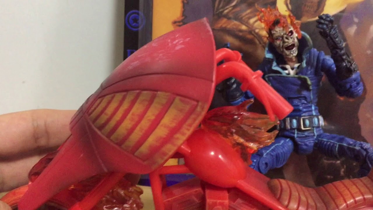 marvel legends phasing ghost rider figure review - YouTube