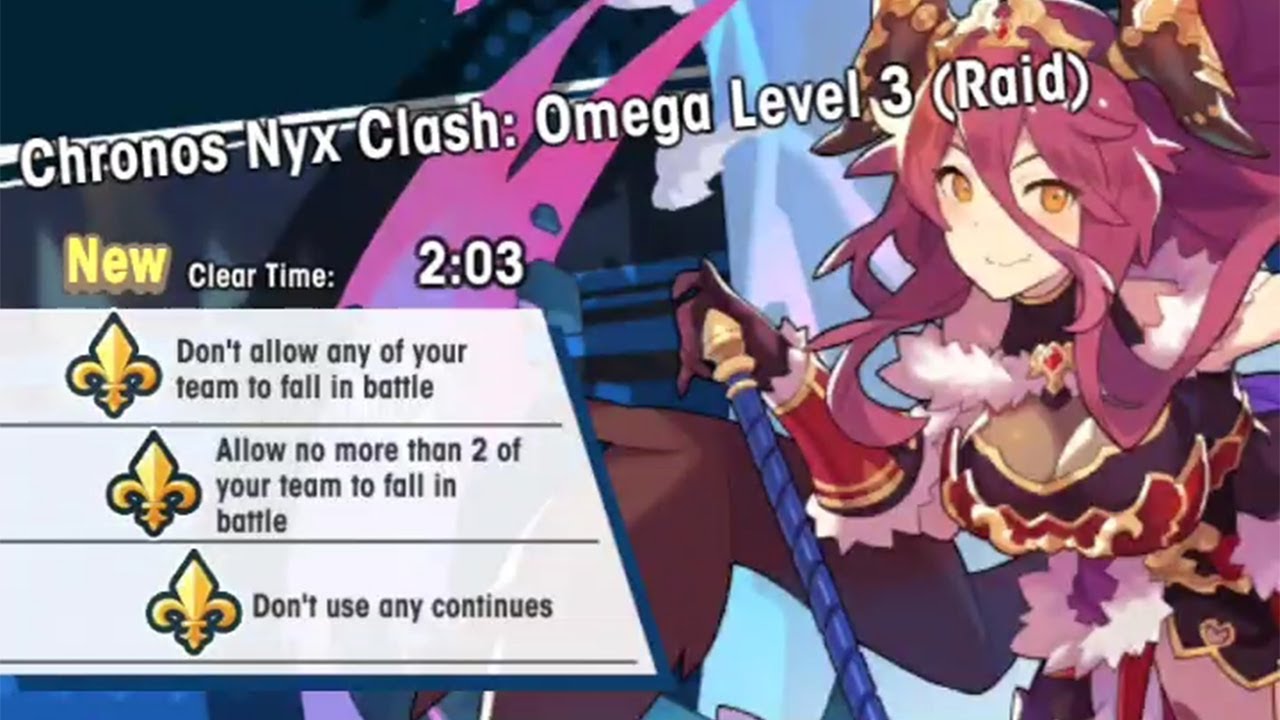Dragalia Lost - Rage of Chronos | Chronos Nyx Clash: Omega Level 3 ...