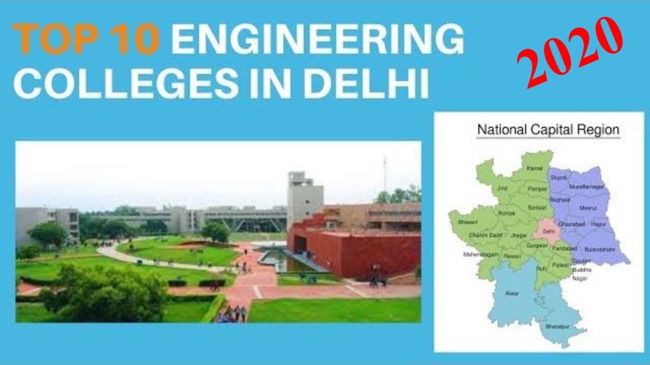 Top 10 Engineering Colleges in Delhi 2020 || A2R CBSE Education - YouTube