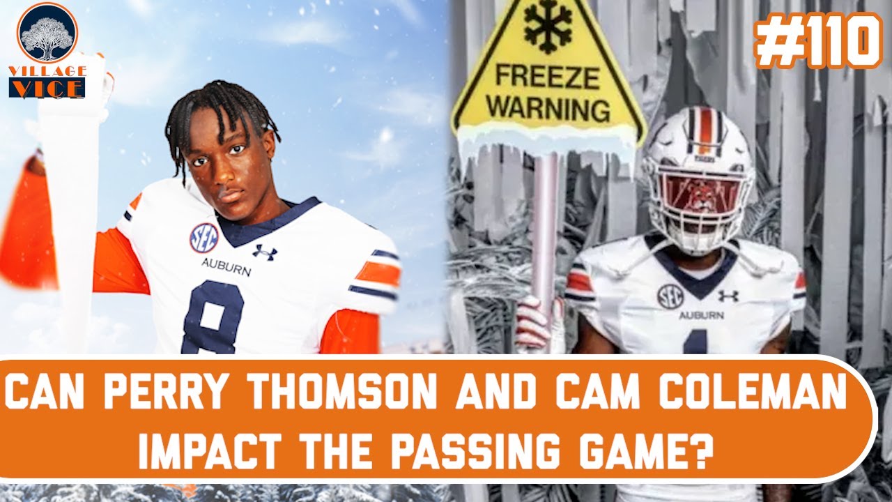Can Perry Thompson and Cam Coleman IMPACT Auburn's Passing Game in 2024 ...