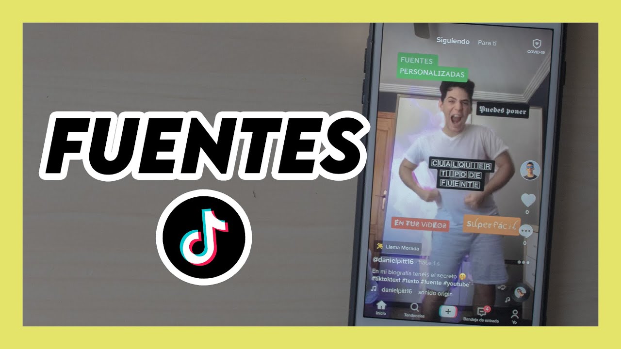 COMO poner FUENTES de TEXTO PERSONALIZADAS en TikTok - YouTube