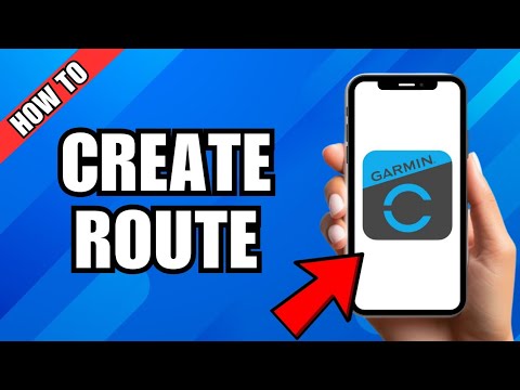 How To Create Route In Garmin Connect - YouTube