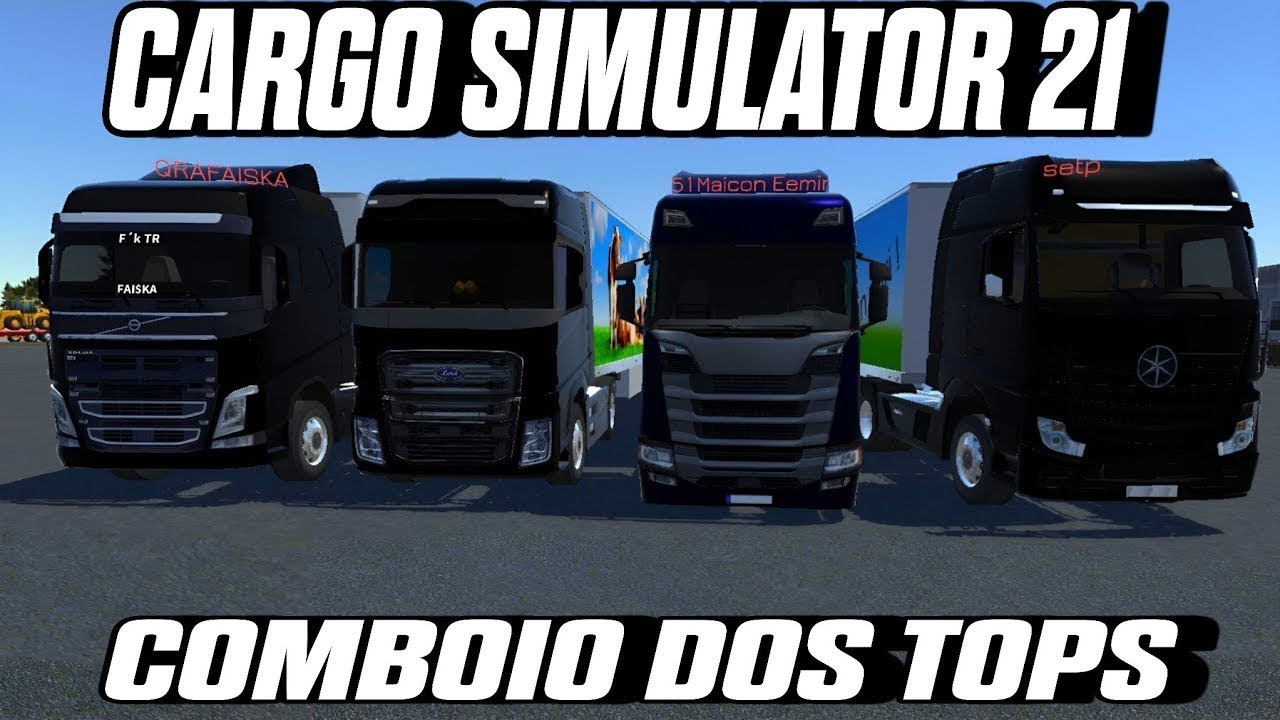 LIVE - CARGO SIMULATOR 21 COMBOIO COM OS INCRITOS - YouTube