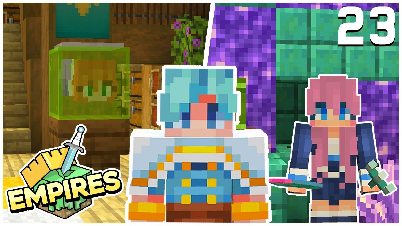 Spooky Décor & a Visiting the Ocean Queen! - Minecraft Empires SMP - Ep ...