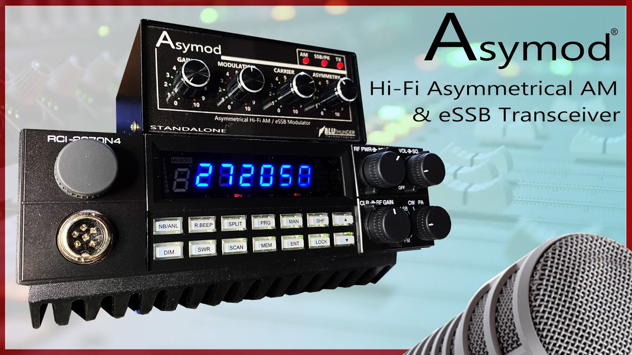 David G's Asymod Standalone Hi-Fi Asymmetrical AM & eSSB RCI 2970N4 ...